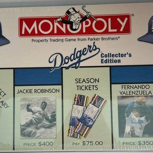 Hasbro | Games | Vintage Monopoly Los Angeles La Dodgers Mlb Collectors ...